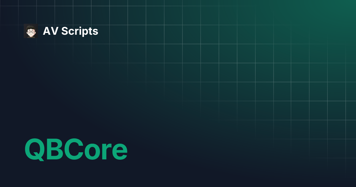 QBCore | AV Scripts